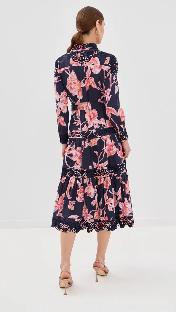 Figue Molly Floral Print Dress