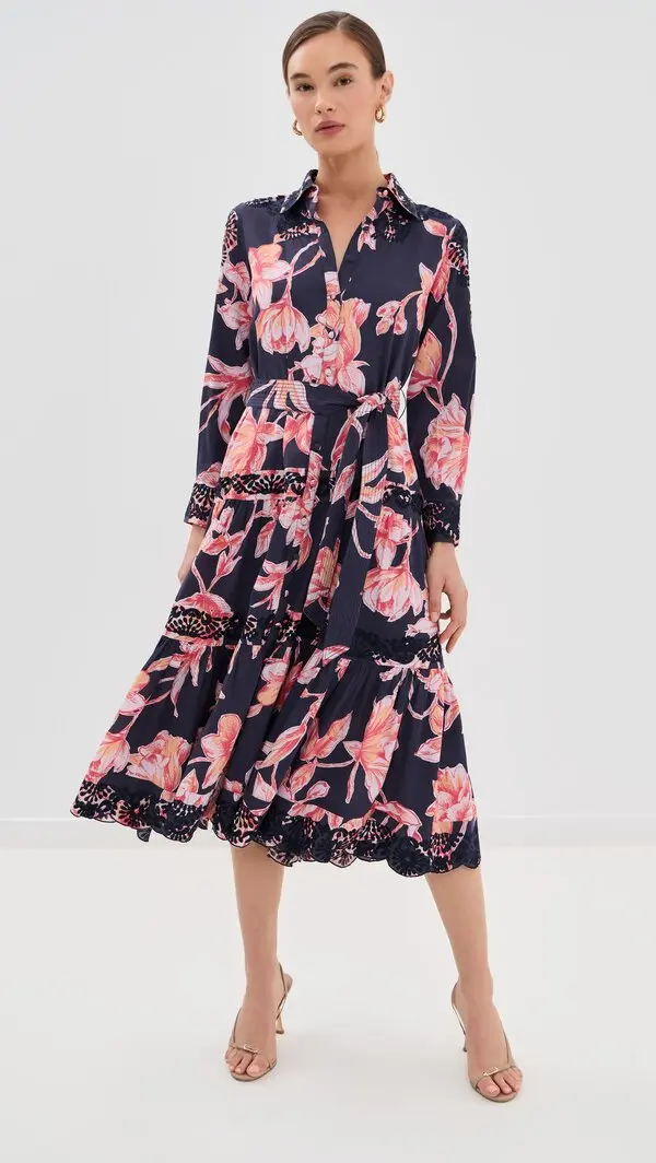 Figue Molly Floral Print Dress