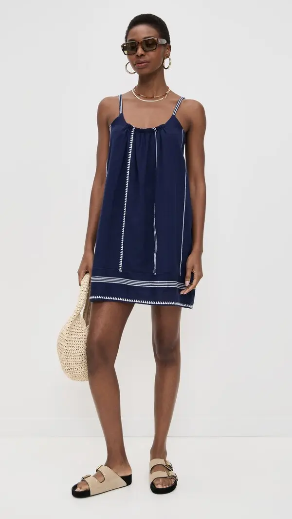 LEMLEM Nunu Swing Mini Dress