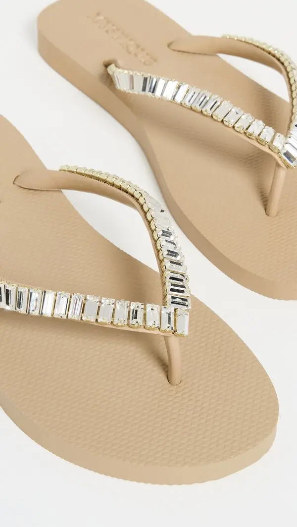 Mystique Embellished Flip Flops