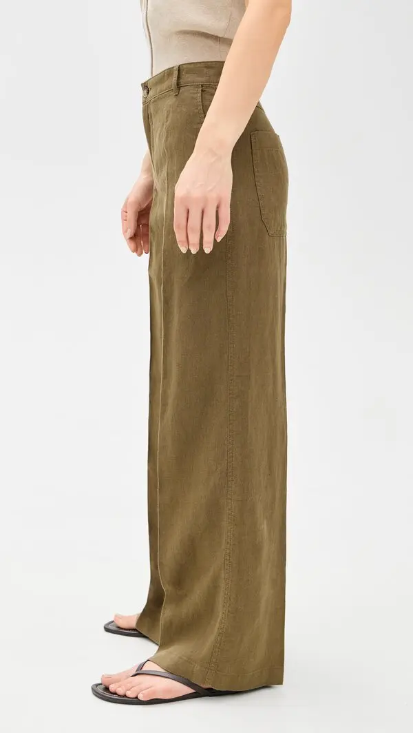 Madewell The Zoe Relaxed Wide Leg Pants