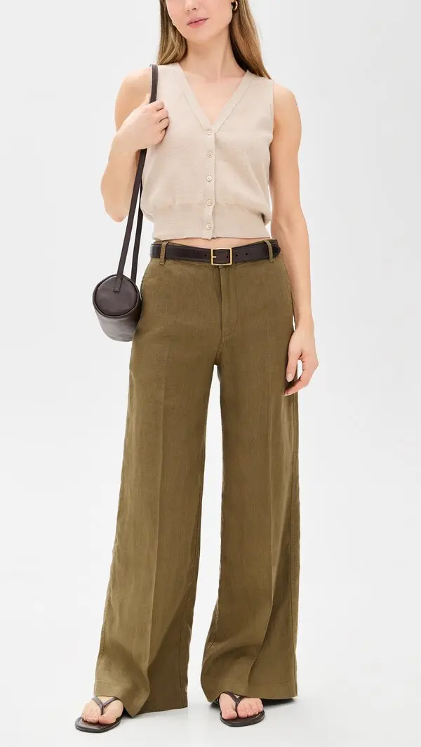 Madewell The Zoe Relaxed Wide Leg Pants
