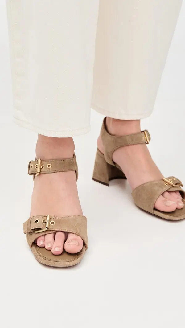Madewell Neeka Heeled Ankle-strap Sandals