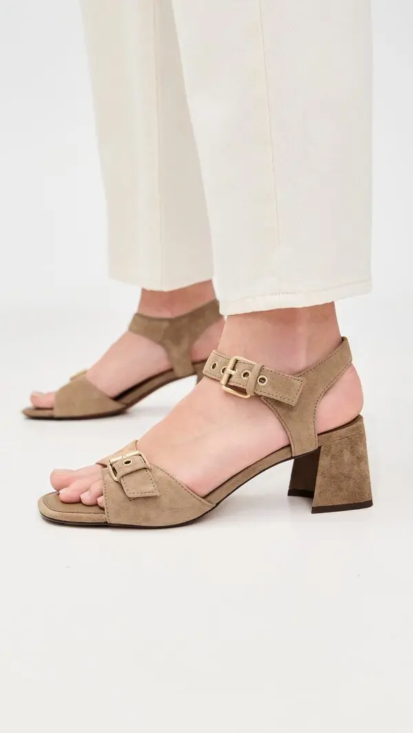 Madewell Neeka Heeled Ankle-strap Sandals