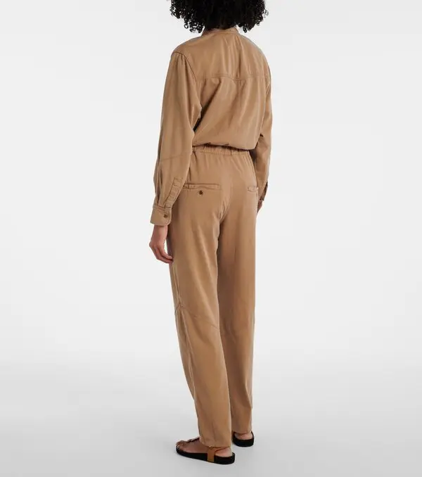 MARANT ETOILE Remady Cotton Jersey Jumpsuit