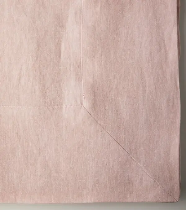 ONCE MILANO Linen Tablecloth - Pink