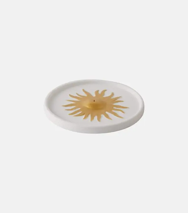 L'Objet Soleil Bone China Incense Burner - White