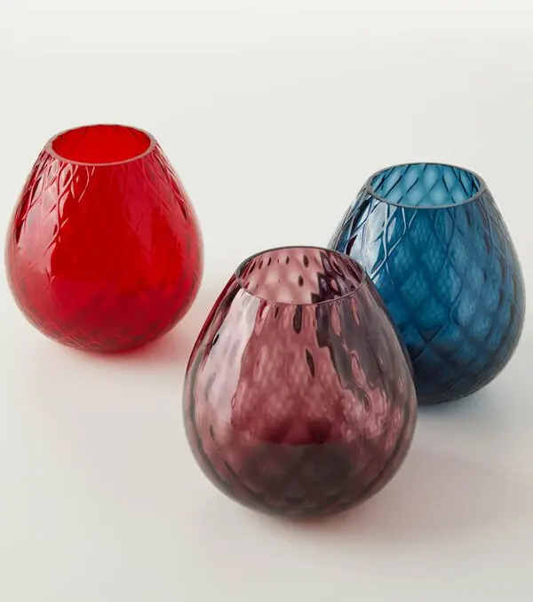 NASONMORETTI Macramé Large Candle Holder