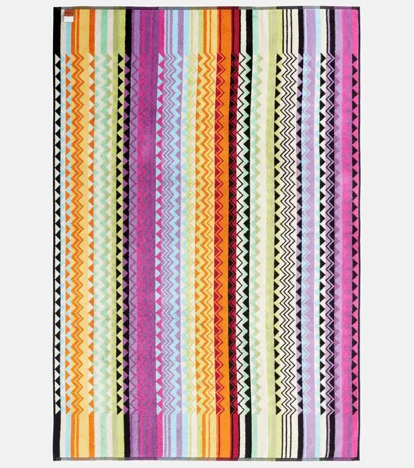 Missoni Giacomo Zigzag Cotton Bath Sheet - Multicoloured