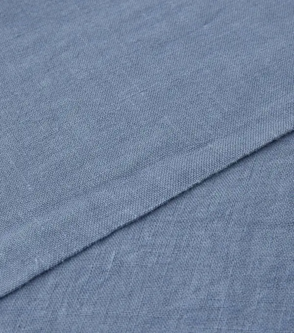 ONCE MILANO Large Linen Tablecloth - Blue