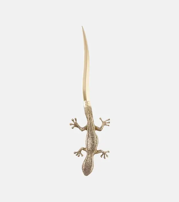 L'Objet Gecko Letter Opener - Gold