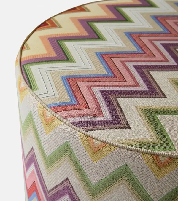 Missoni Agadir Zigzag Pouf - Multicoloured