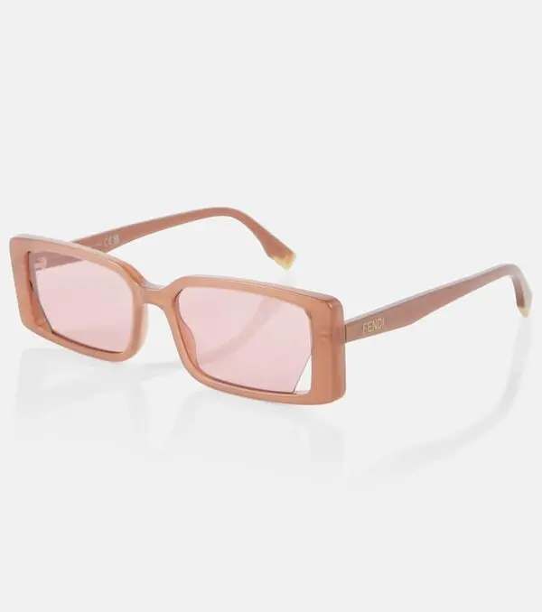 Fendi Way Rectangular Sunglasses