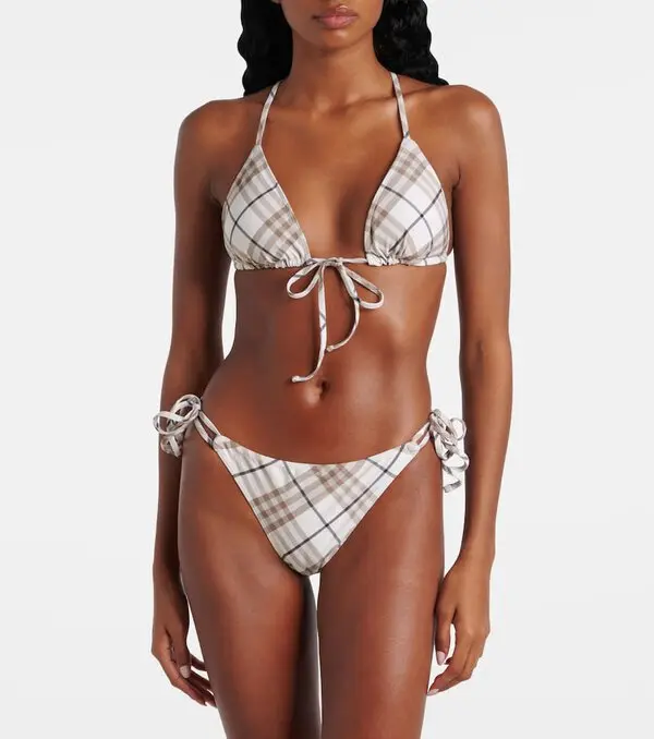Burberry Check Bikini Bottom