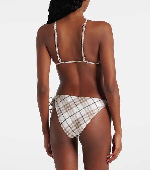 Burberry Check Bikini Bottom