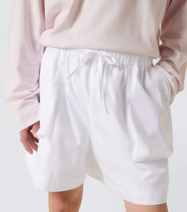 Simone Rocha Cotton Cargo Shorts