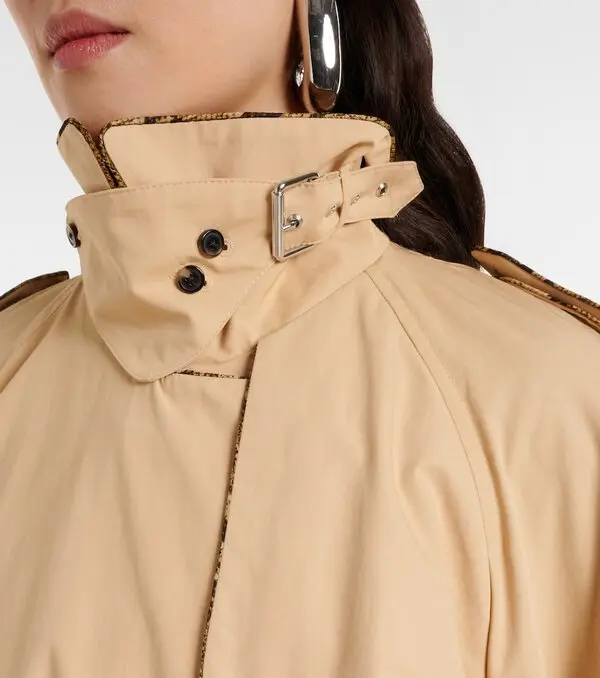 Dries Van Noten Cotton Poplin Trench Coat