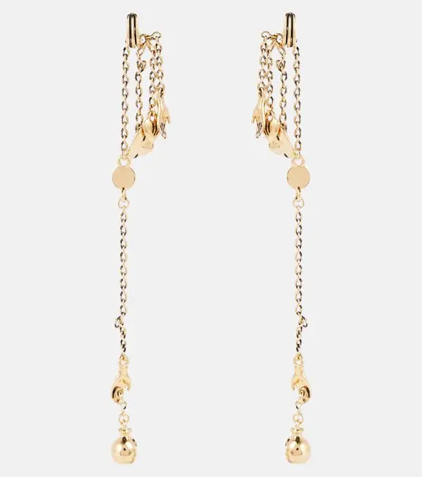 LEMAIRE Estampe Drop Earrings - Gold