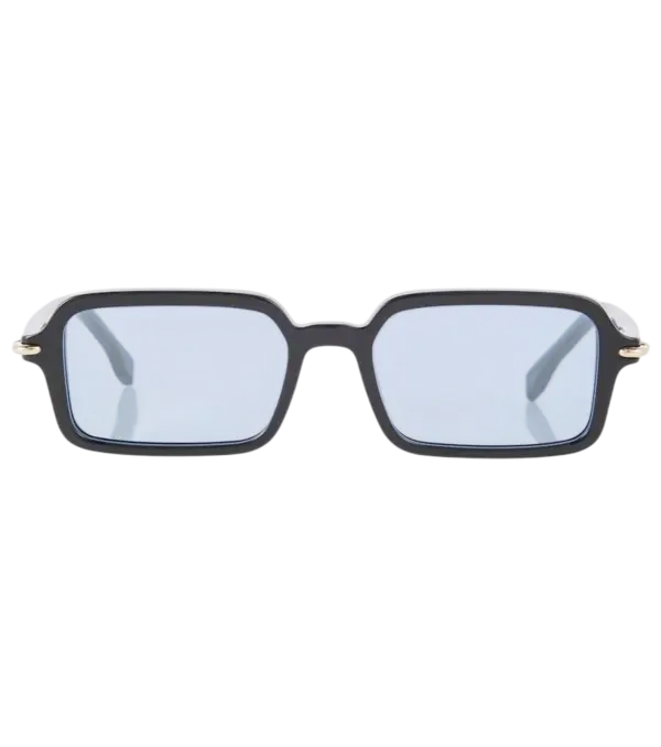 Fendi Selleria Rectangular Sunglasses - Black