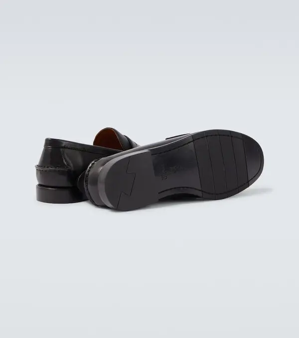 Polo Ralph Lauren Alston Leather Penny Loafers - Black