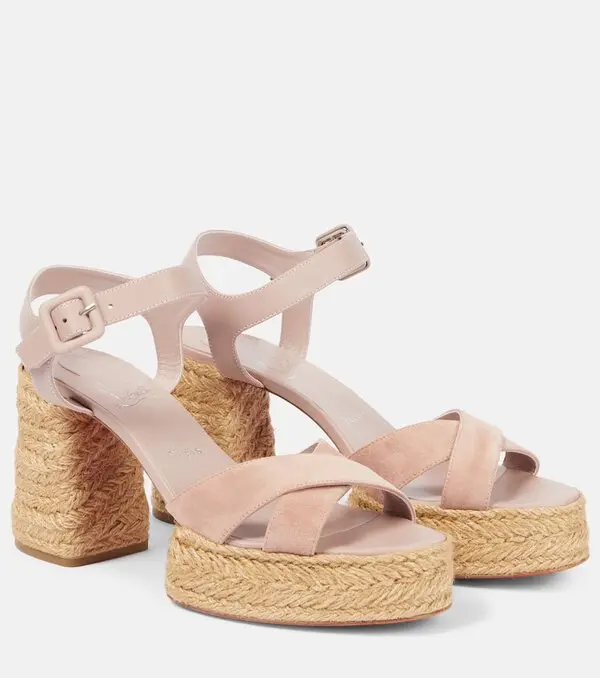 CHRISTIAN LOUBOUTIN Calakala 70 Espadrilles - Pink
