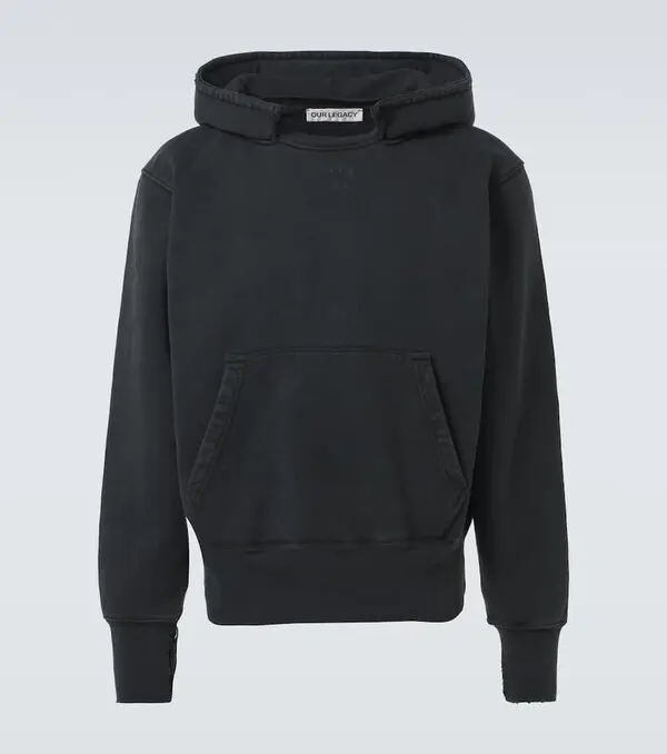 Our Legacy Mob Fleece Hoodie - Black