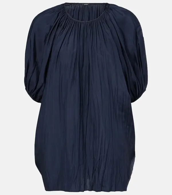 JOSEPH Briela Silk Blouse - Blue