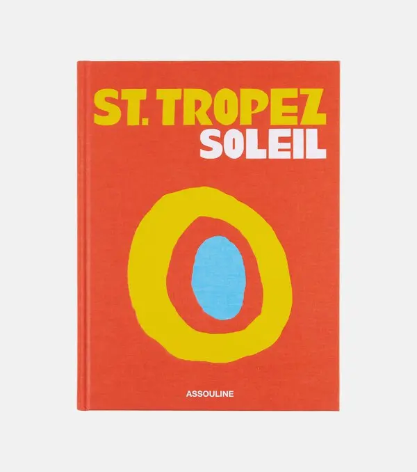 Assouline St. Tropez Soleil Book - Orange