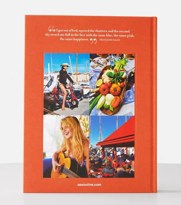 Assouline St. Tropez Soleil Book - Orange