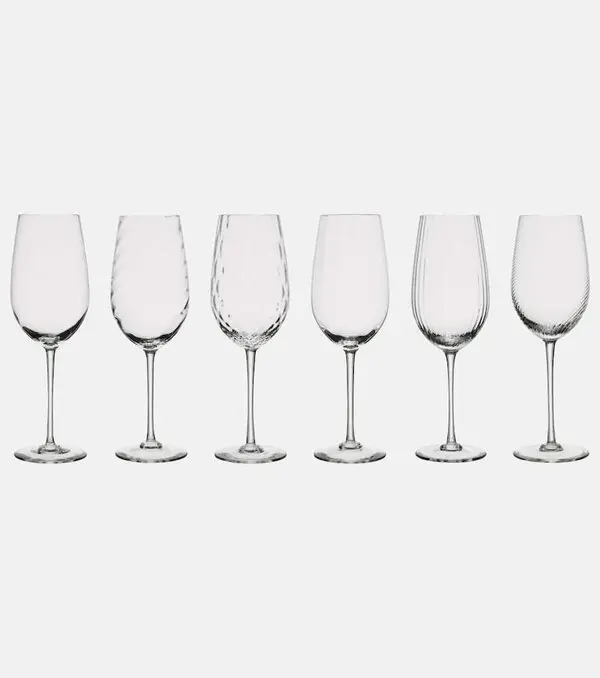 NASONMORETTI Tolomeo Set Of 6 Glasses