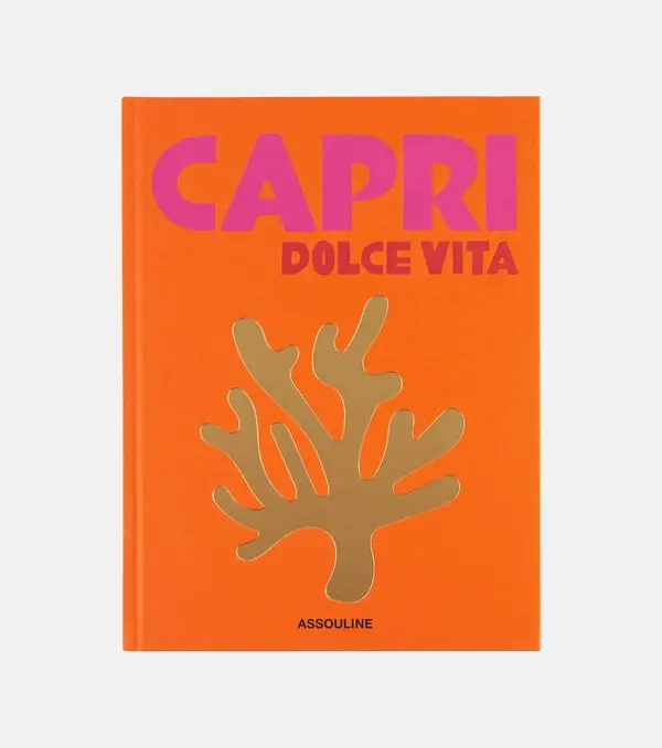 Assouline Capri Dolce Vita Book - Orange