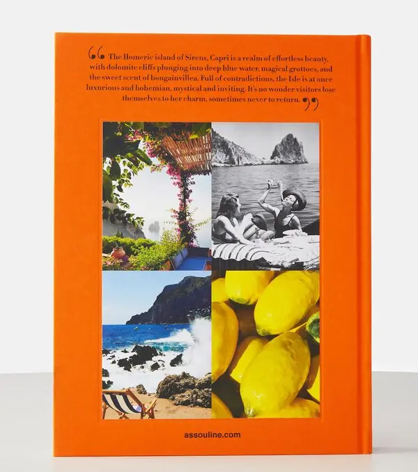 Assouline Capri Dolce Vita Book - Orange