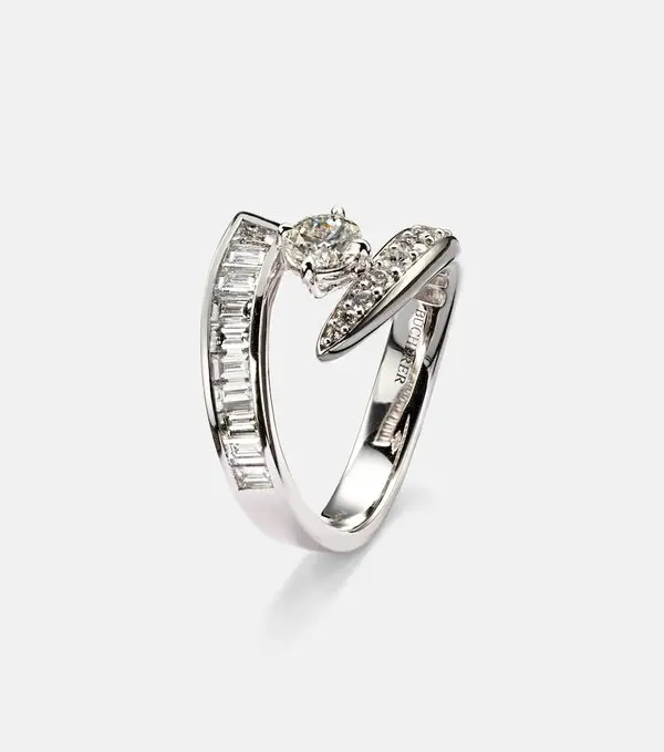 BUCHERER FINE JEWELLERY Inner Fire 18kt White Gold Diamond Ring