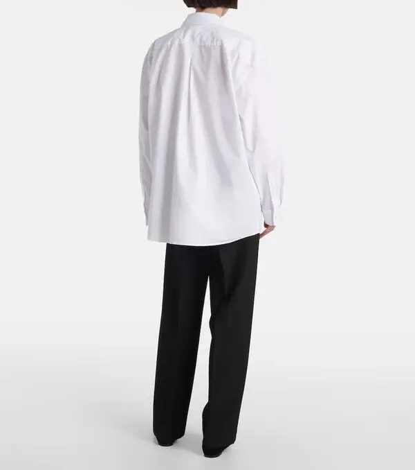 TOTEME Cotton Poplin Shirt - White