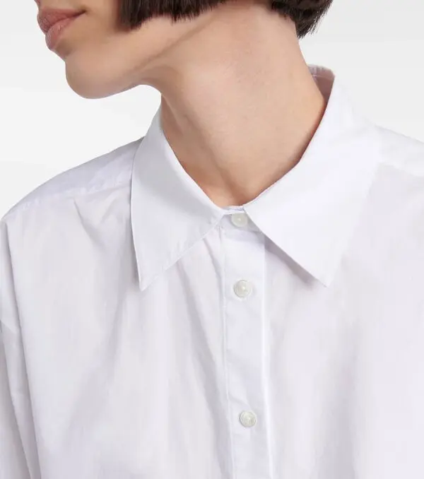 TOTEME Cotton Poplin Shirt - White