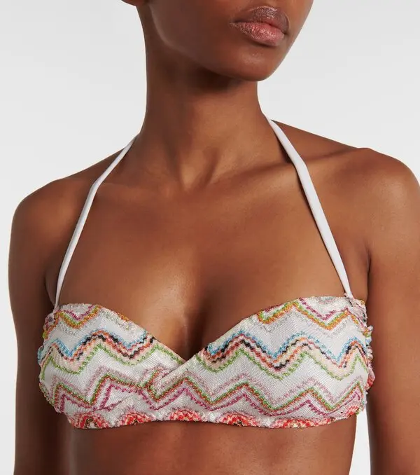 Missoni Zig Zag Metallic Bikini - Multicoloured