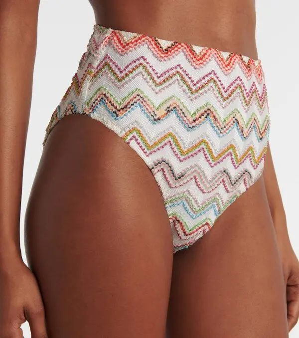 Missoni Zig Zag Metallic Bikini - Multicoloured