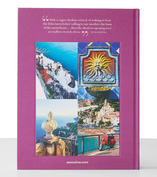 Assouline Amalfi Coast Book - Purple