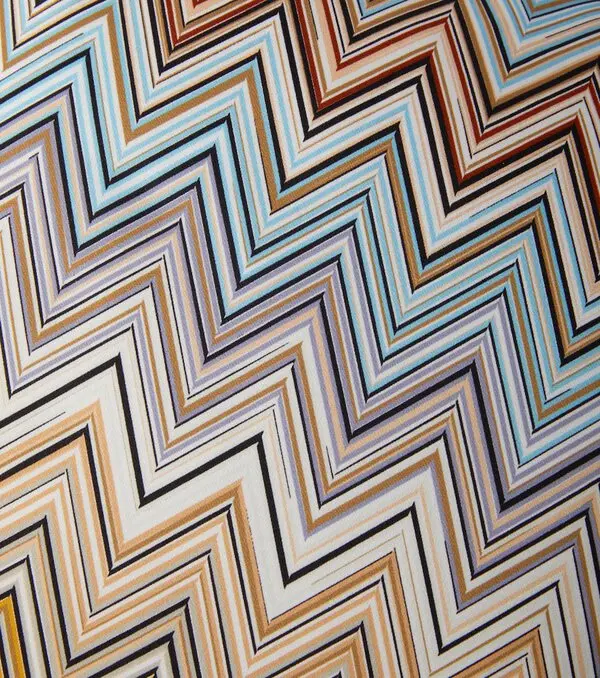 Missoni Jarris Zigzag Cotton Cushion - Multicoloured