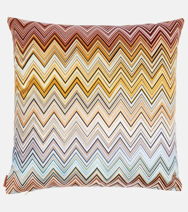 Missoni Jarris Zigzag Cotton Cushion - Multicoloured