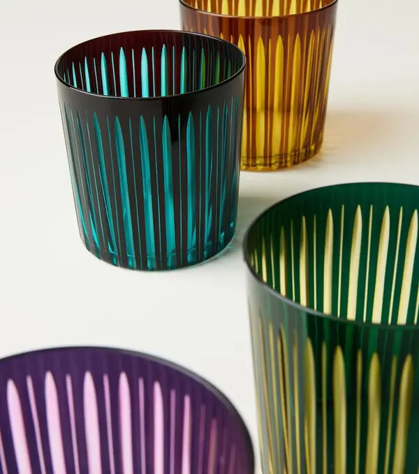 L'Objet Prism Set Of 4 Glasses - Multicoloured