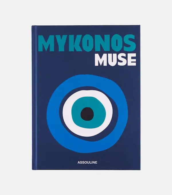 Assouline Mykonos Muse Book - Blue
