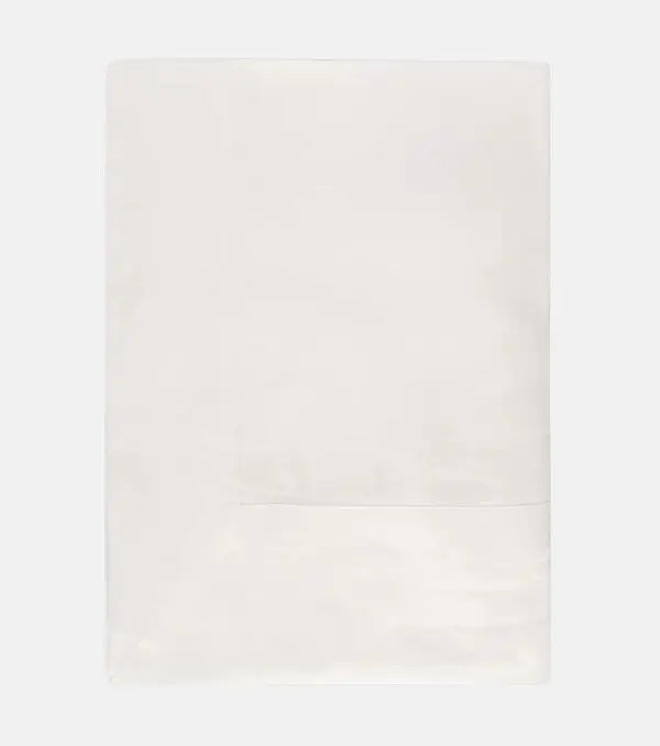 ONCE MILANO Linen Tablecloth - White
