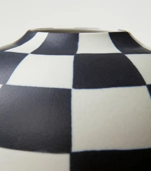 L'Objet Damier Small Vase - Multicoloured