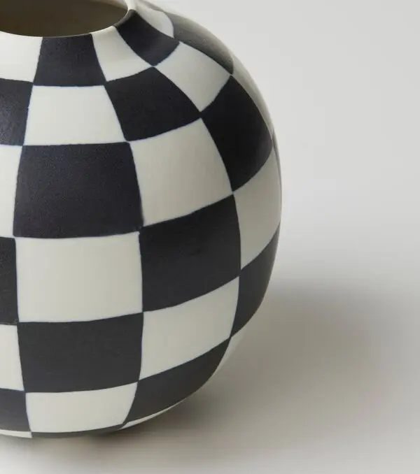 L'Objet Damier Small Vase - Multicoloured