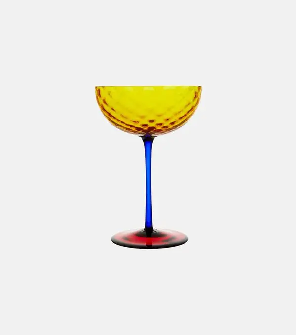 Dolce & Gabbana Murano Champagne Coupe Glass - Multicoloured
