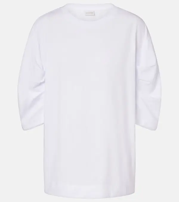 Dries Van Noten Cotton T-shirt - White