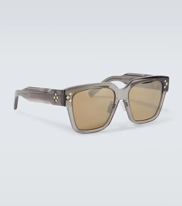 Dior Cd Diamond S2i Square Sunglasses - Grey
