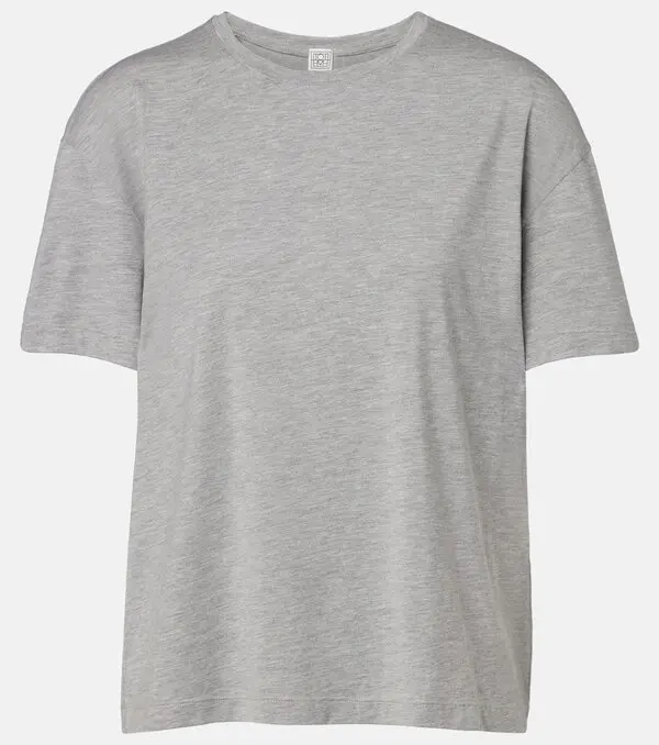 TOTEME Jersey T-shirt - Grey
