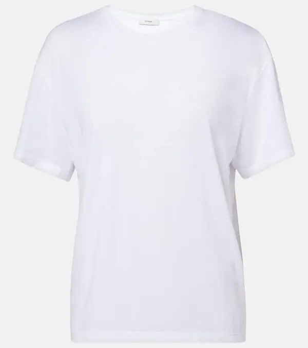 TOTEME Jersey T-shirt - White